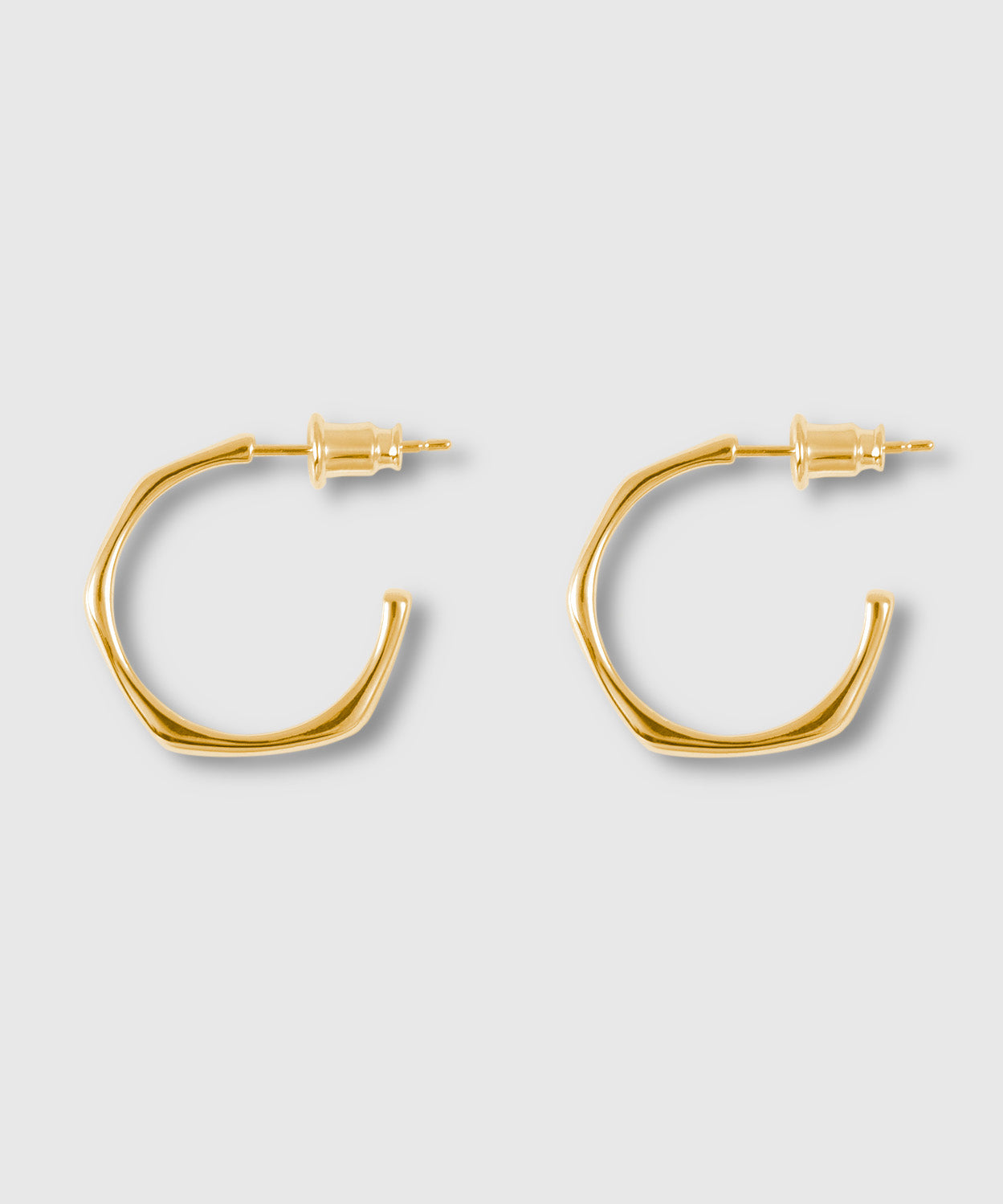 【ISOLATION / アイソレーション】Silver925 Organic Hoop Pierce / ISP-0301G – ISOLATION JEWELRY