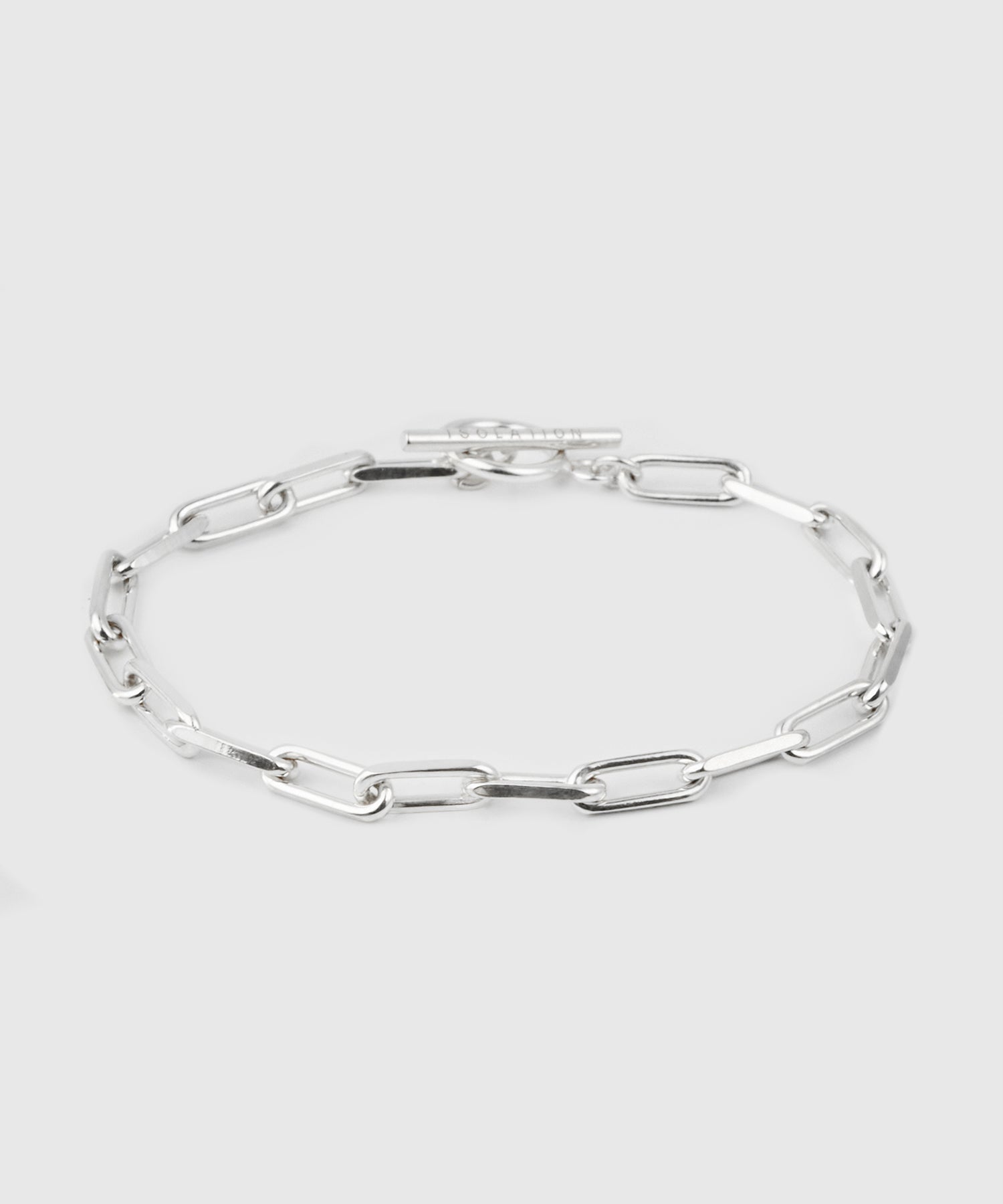 【ISOLATION / 】Linear Chain Bracelet / ILB-0133(SILVER) – ISOLATION JEWELRY